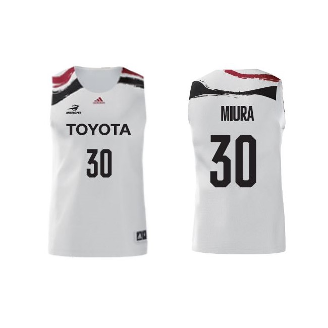 GAZOOショッピング 受付終了【アンテロープス】レプリカユニフォーム オーセンティック風 23-24（オーダーモデル） 三浦 舞華選手 #30: トヨタ関連 GAZOOショッピング